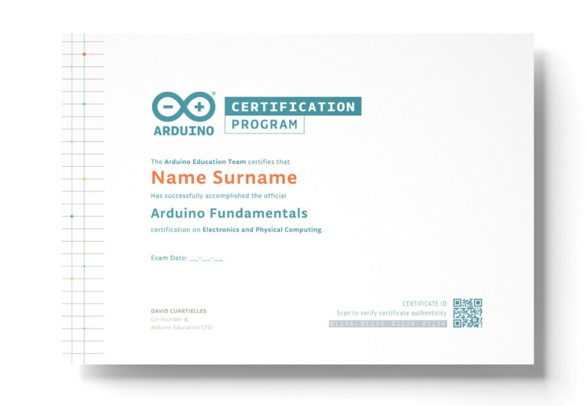 Arduino® Fundamentals Certification Code19 Bangladesh